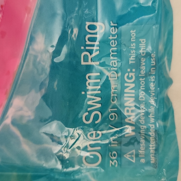 H2O Go | Swim | Pink Glitter Swim Ring Float | Poshmark